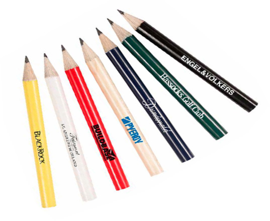 Round Personalised Pencils (144 Pack) - Golfonline