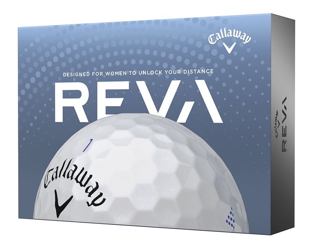 Callaway Ladies Reva Pearl White Golf Balls (12 Balls) - Golfonline