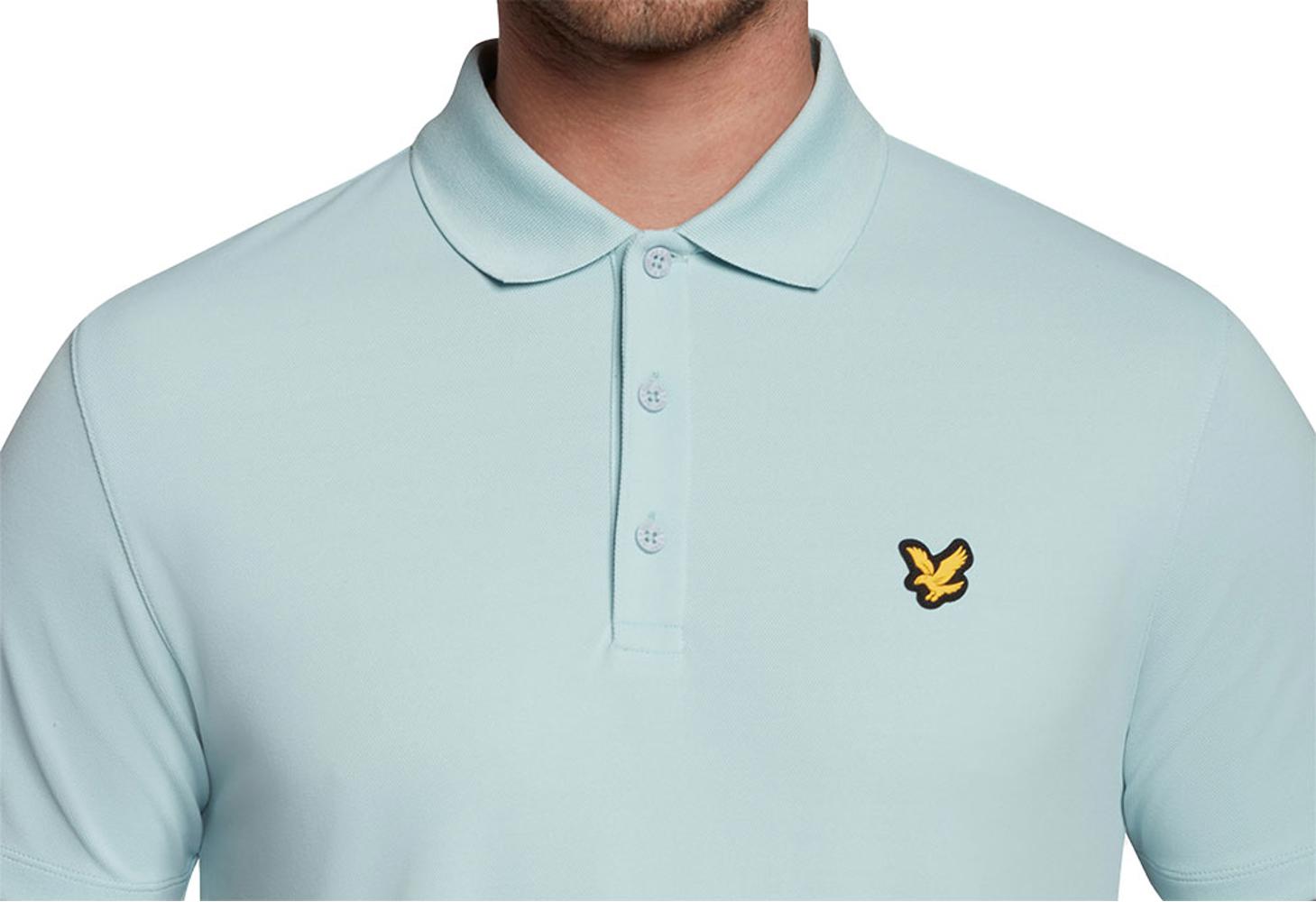 Lyle and Scott Mens Technical Polo Shirt - Golfonline