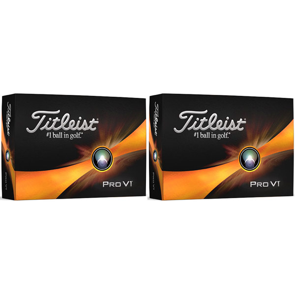 Titleist Pro V1 Double Dozen Golf Ball Pack (24 Balls) - Golfonline