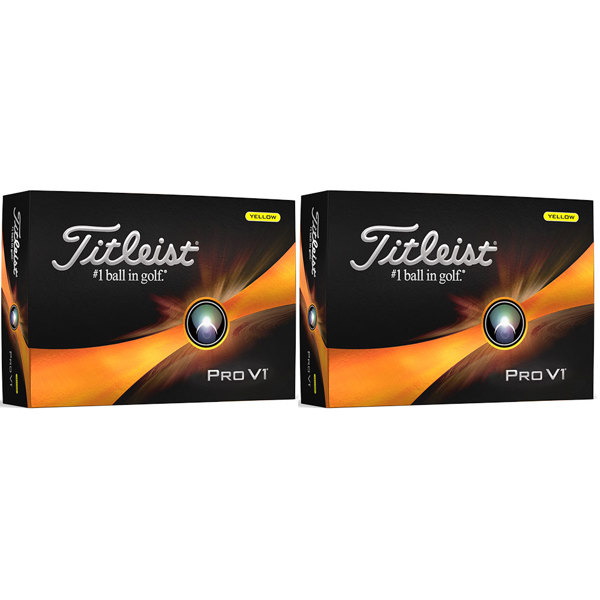 Titleist Pro V1 Double Dozen Golf Ball Pack (24 Balls) - Golfonline
