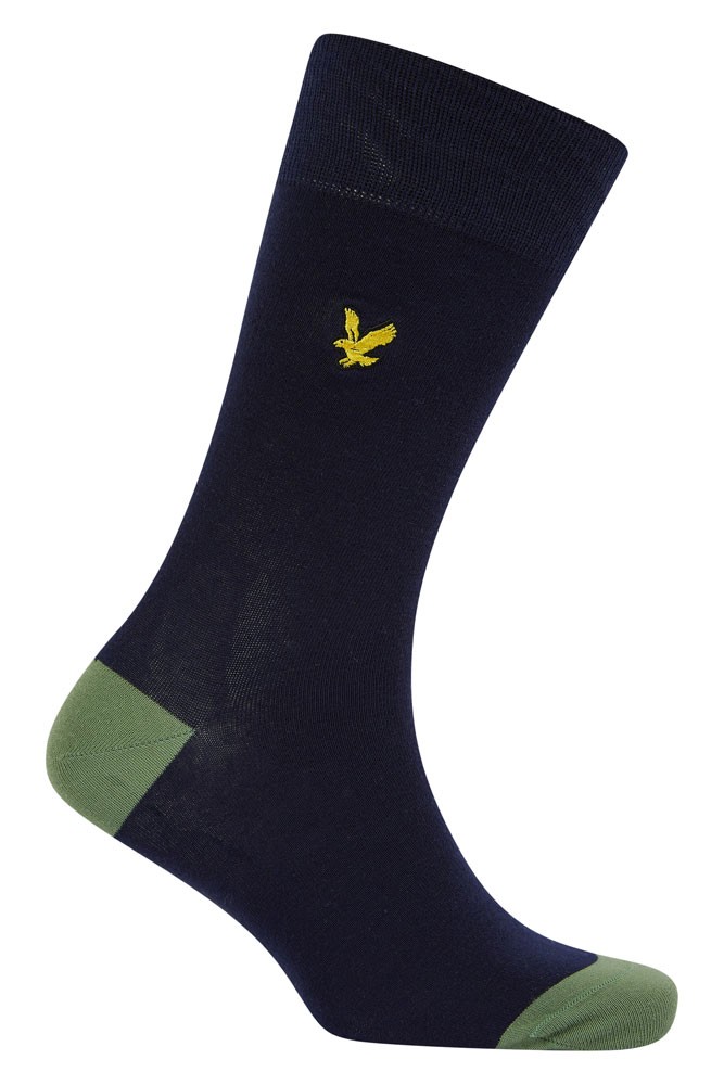 Lyle and Scott Mens Timothy Argyle And Plains Socks (6 Pairs)