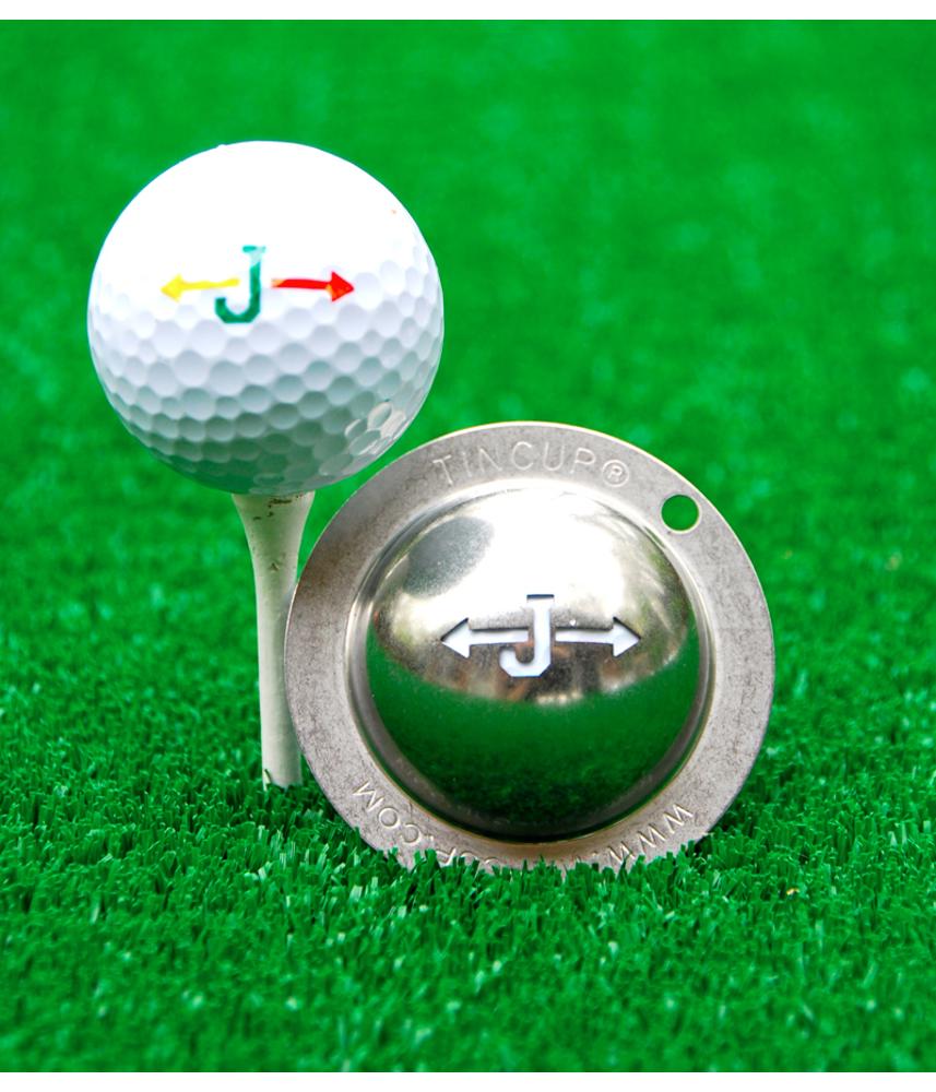 Tin Cup Ball Marker - Alpha Players | GolfOnline