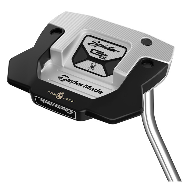 TaylorMade Spider GTX Arm Lock Silver Putter - Golfonline