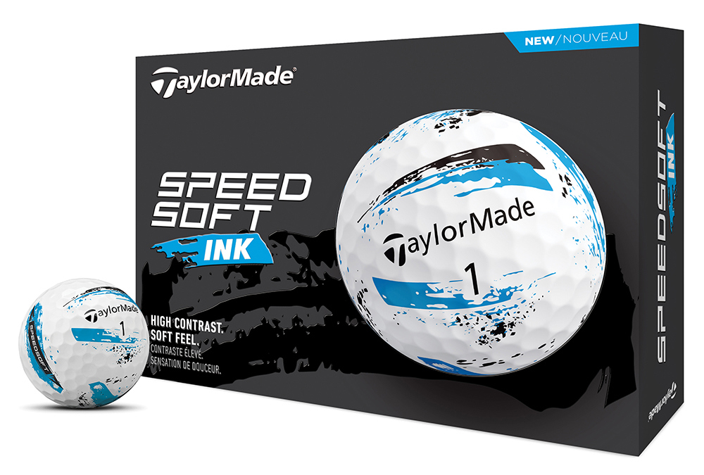 TaylorMade SpeedSoft INK Blue Golf Balls (12 Balls) - Golfonline