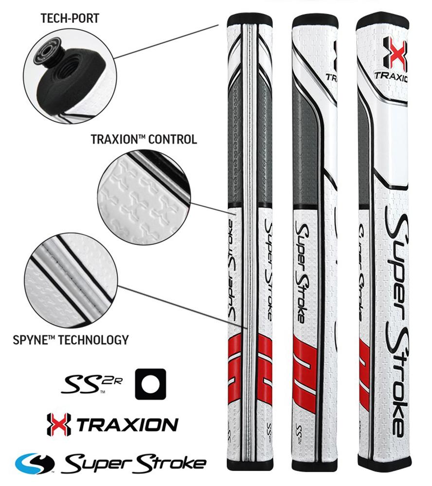 SuperStroke Traxion Square Putter Grip - Golfonline