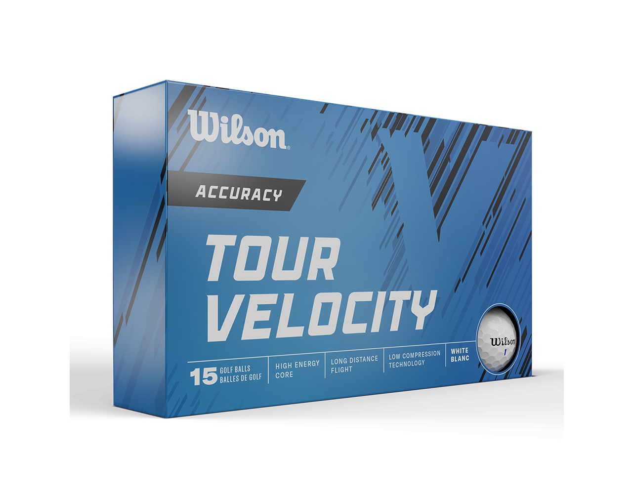 Wilson Tour Velocity Accuracy Golf Balls (15 Balls) - Golfonline