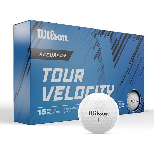 Wilson Tour Velocity Accuracy Golf Balls (15 Balls) - Golfonline